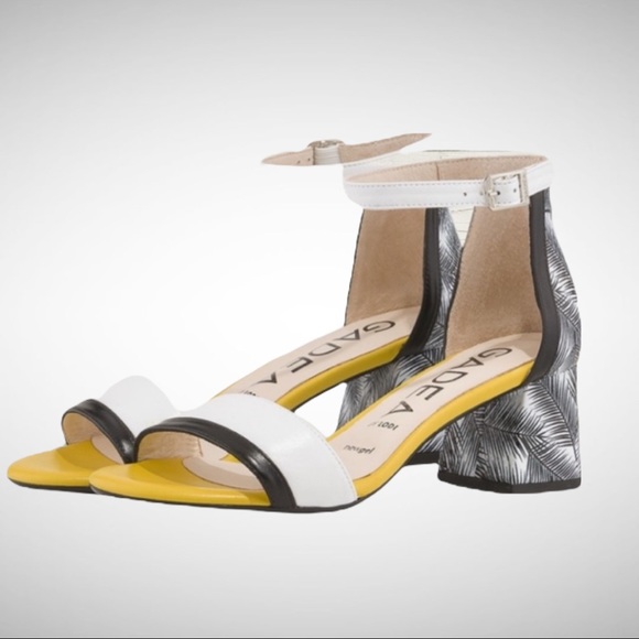 Gadea | Shoes | Gadea Blackwhite Edy Sandal By Lodi With Newgel | Poshmark